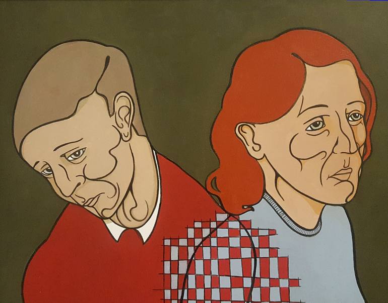 The Parting Painting by Peadar Mc Daid | Saatchi Art