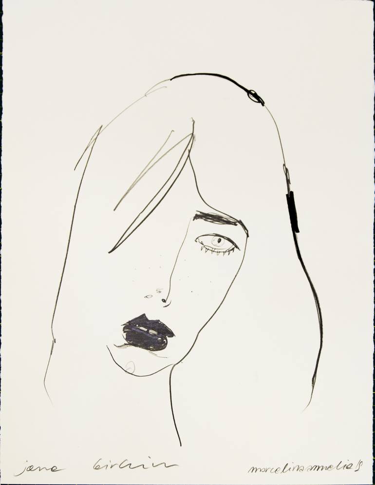Birkin Drawing by Marcelina amelia | Saatchi Art