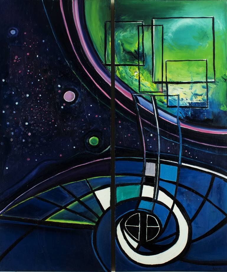 Genesis Painting by Raymond Nylund | Saatchi Art