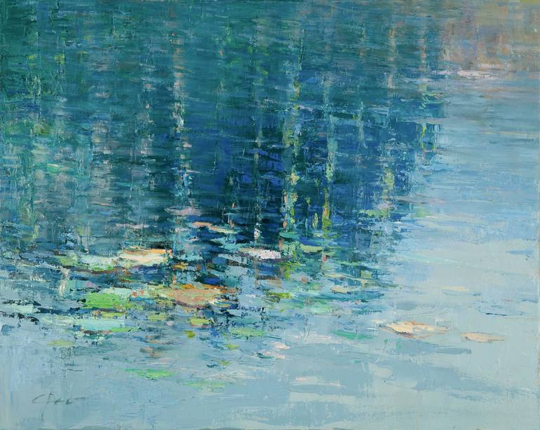 Palazzo Reflections #1 (Framed) Painting by Cleo Manuel Krueger ...