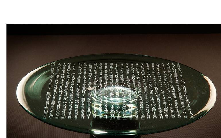 pi dish (to 3000 decimal places) Painting by Dominic Fonde | Saatchi Art