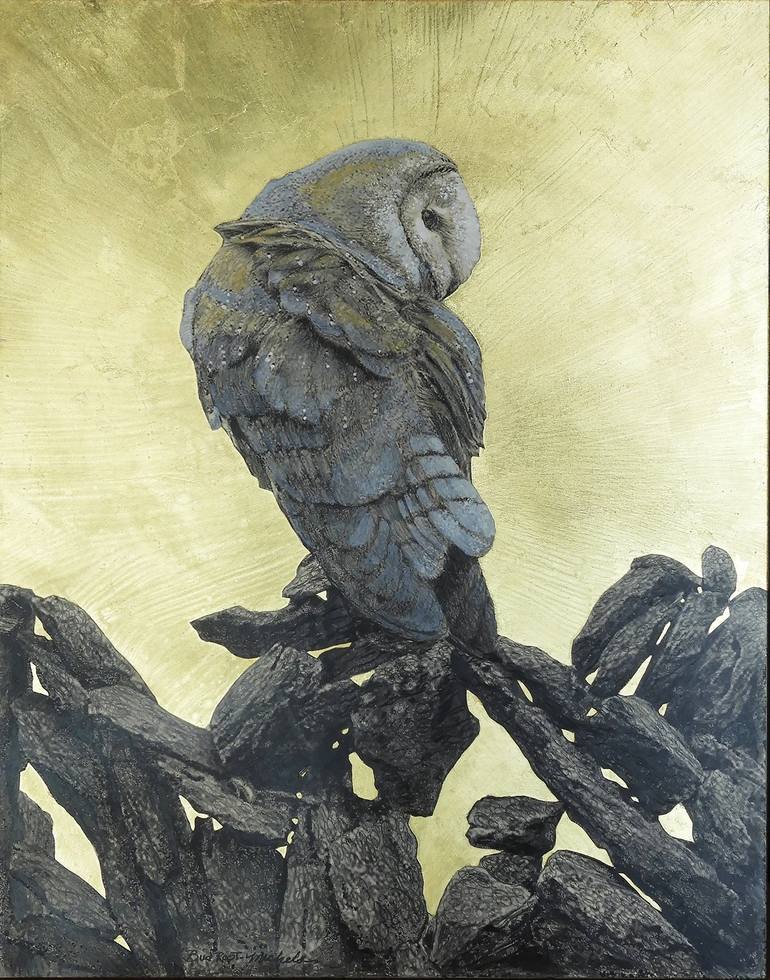 Clare Sentinel Painting by Bud Root-Michels | Saatchi Art