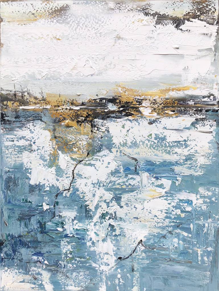 Abstract e049 Painting by Jingshen You | Saatchi Art