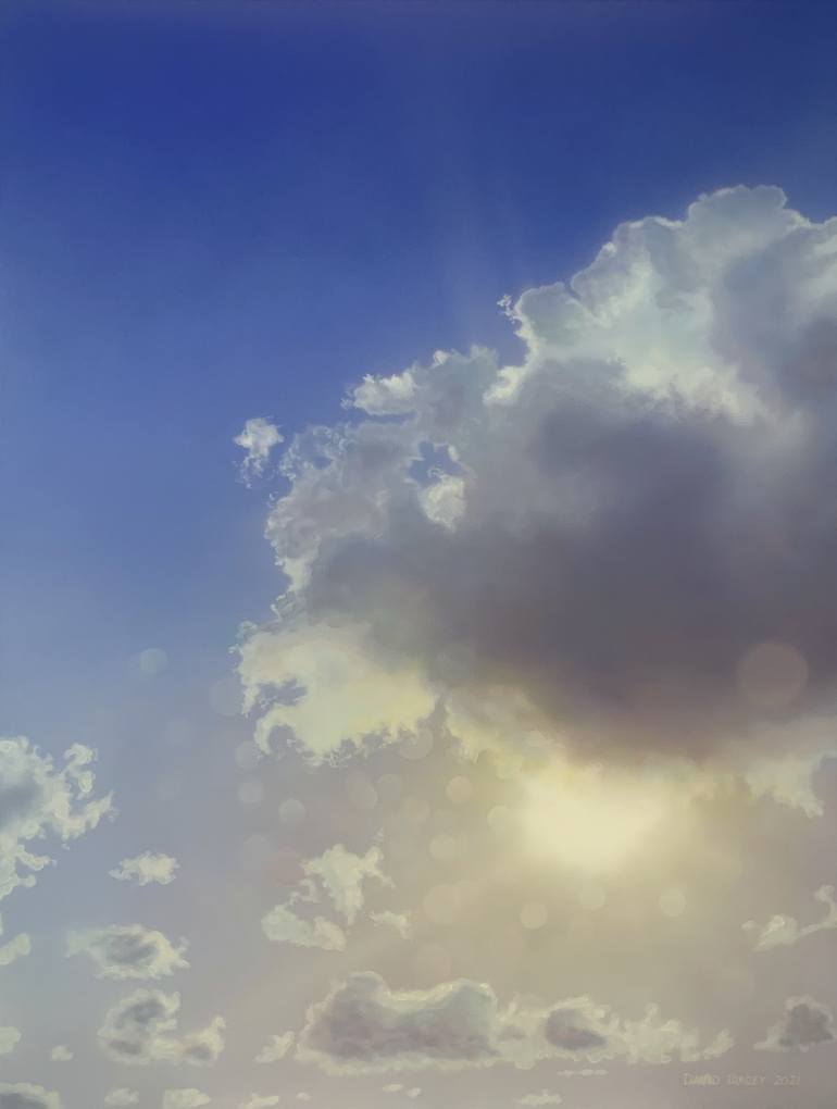 Brief, Dazzling, Gone Painting by David Tracey | Saatchi Art