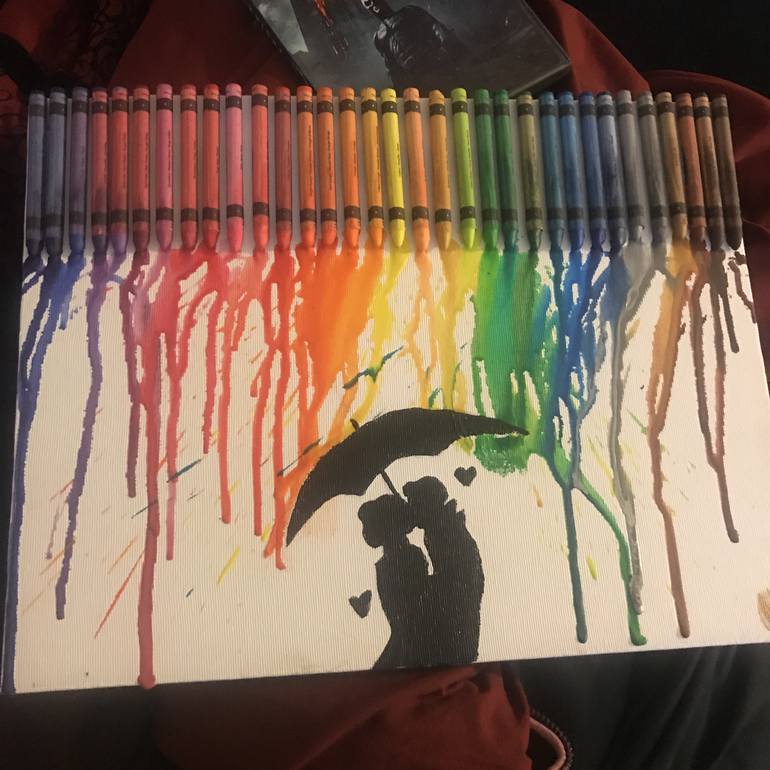 shelter Painting by dez teasley | Saatchi Art