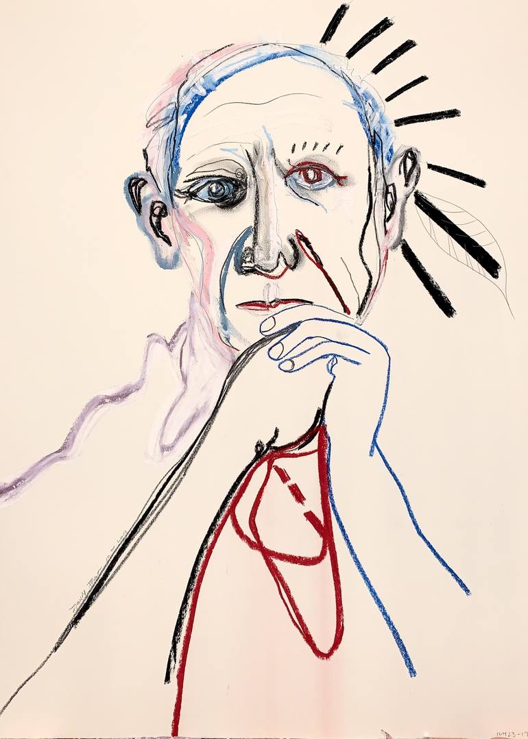 my expander. pablo picasso Painting by Danvy Pham | Saatchi Art
