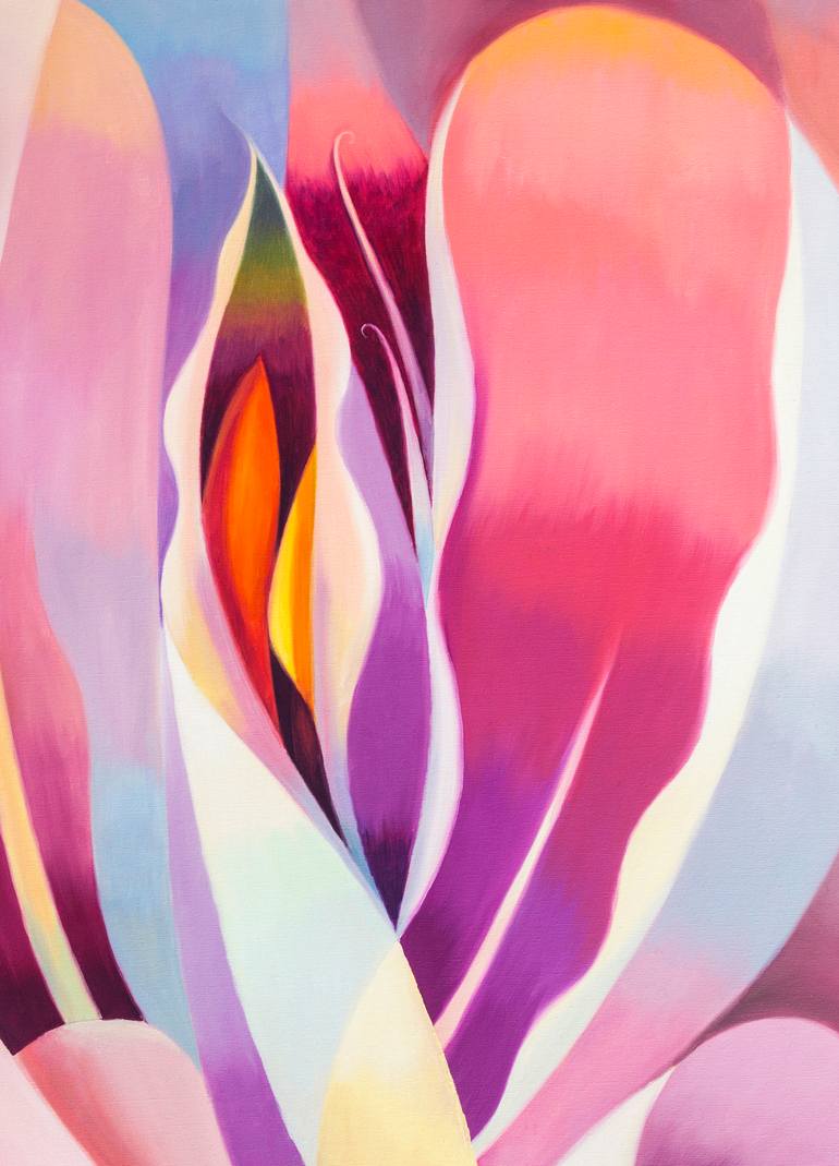 Bloom No.1 Painting by Tanom Kongchan | Saatchi Art