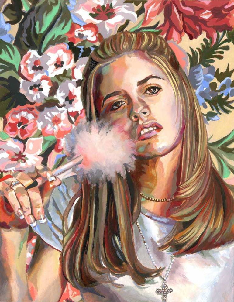 Cher Painting by Heather Perry | Saatchi Art