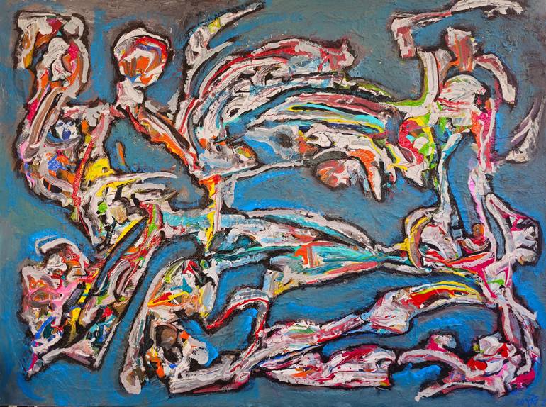 Resilience (6th Extinction Series) Painting by Andrew Walaszek ...