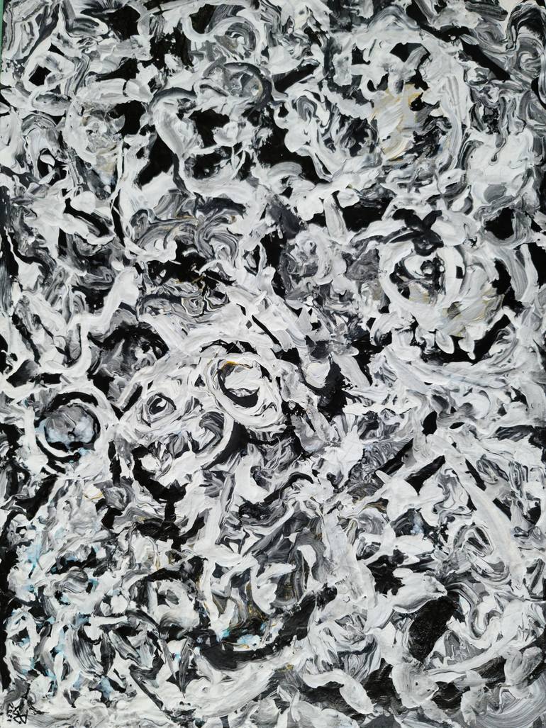 Greyed Rainbow 65 Painting by Andrew Walaszek | Saatchi Art