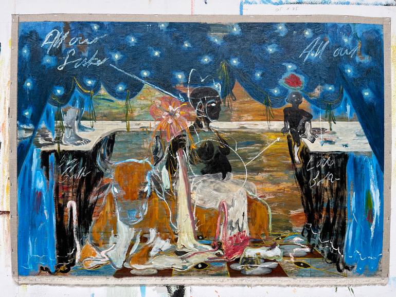 All Our Sister Painting by Kay Gasei | Saatchi Art