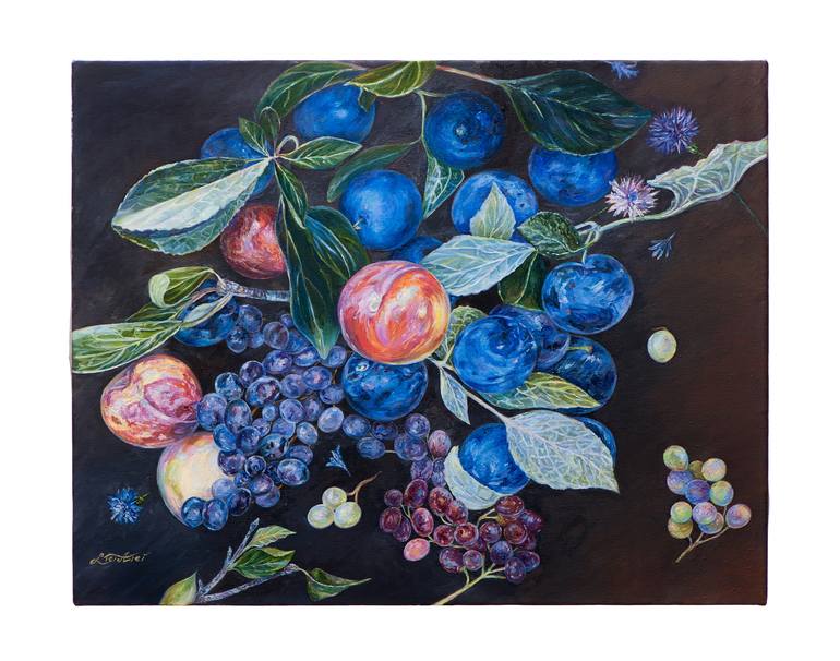 Zero gravity Painting by Olena Pletnova | Saatchi Art