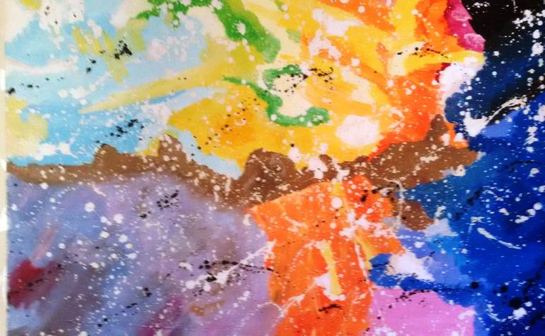 Universe Painting by Ana Petronijevic | Saatchi Art