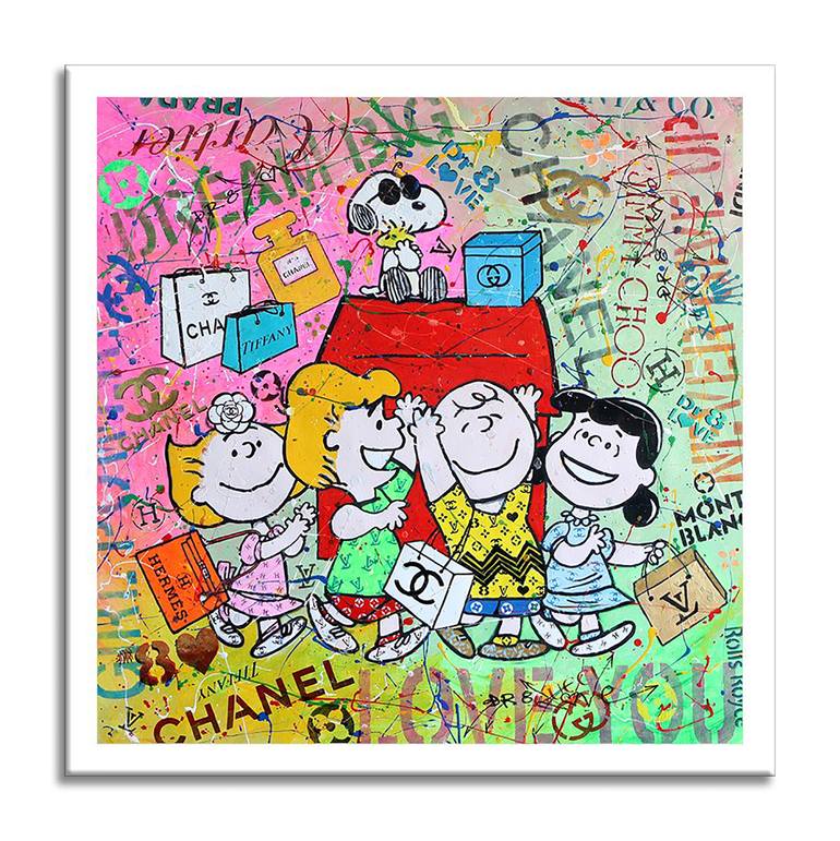 Snoopy Peanuts Painting by Dr eight LOVE | Saatchi Art