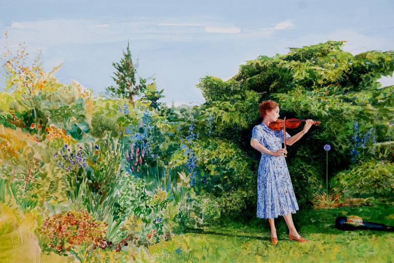 Jessie Gray Painting by Melvyn Warren-Smith | Saatchi Art