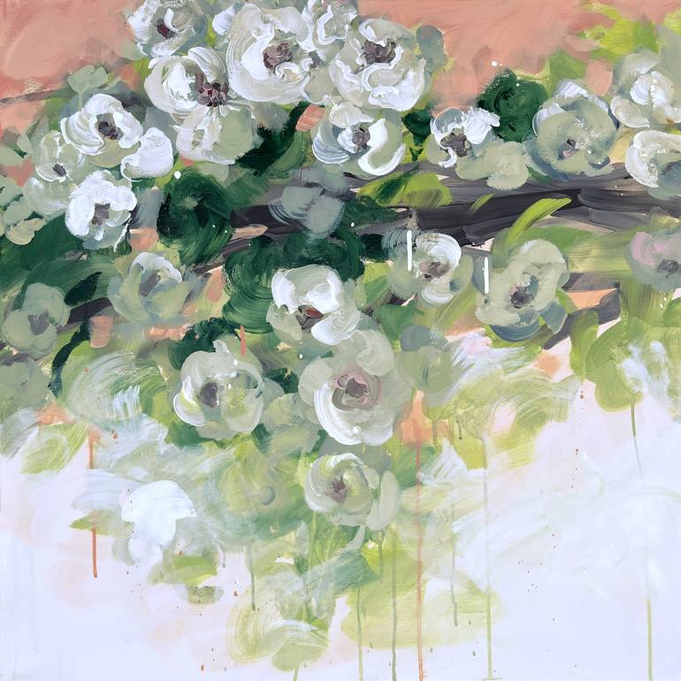 Spring Tunes 2 Painting by Lily Nova | Saatchi Art