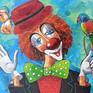 Karine Harutyunyan/Jovial Jester Painting by Narinart Armgallery | Saatchi Art
