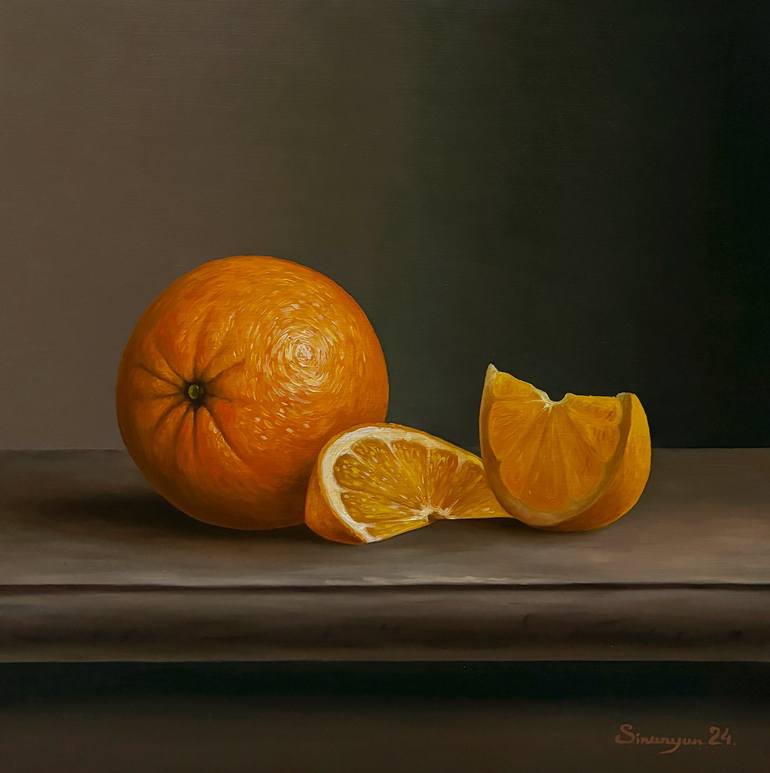 Gevorg Sinanyan/Citrus Symphony Painting by Narinart Armgallery ...
