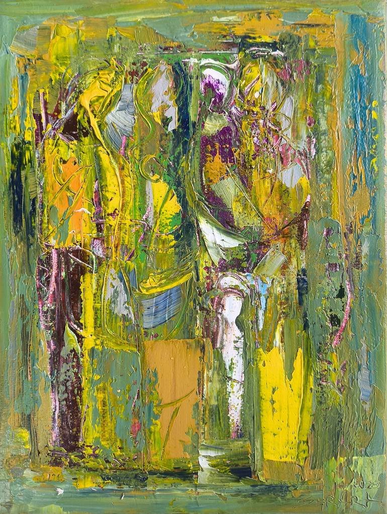 Seyran Gasparyan/Golden Mysticism Painting by Narinart Armgallery ...