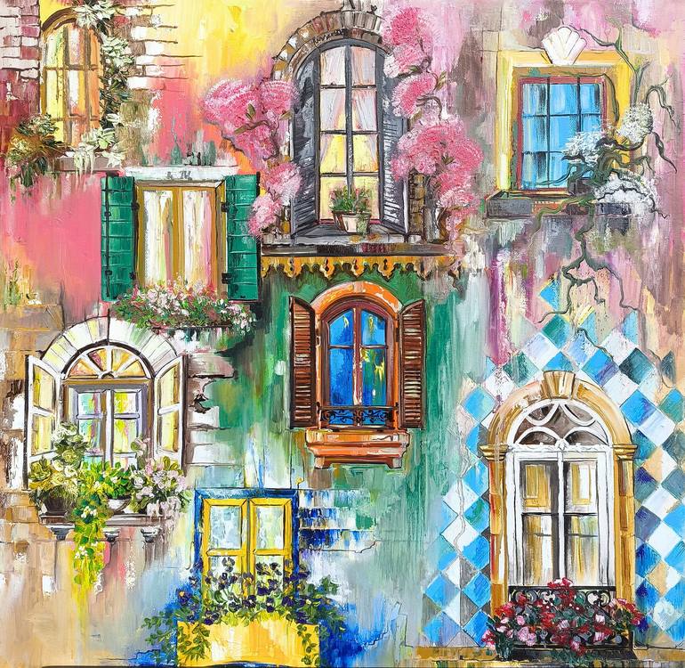 Arevik Gasparyan/Windows of Wonder Painting by Narinart Armgallery ...