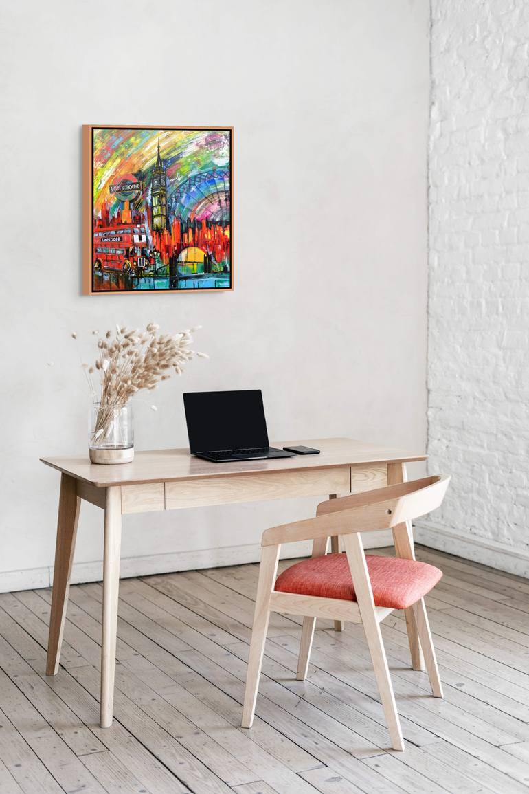 Arevik Gasparyan/Iconic Symbols of London Painting by Narinart ...