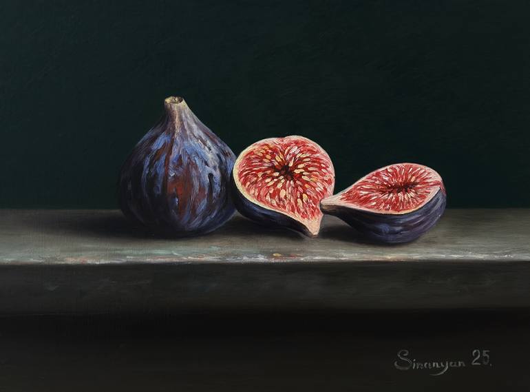 Gevorg Sinanyan/The Heart of Fig Painting by Narinart Armgallery ...