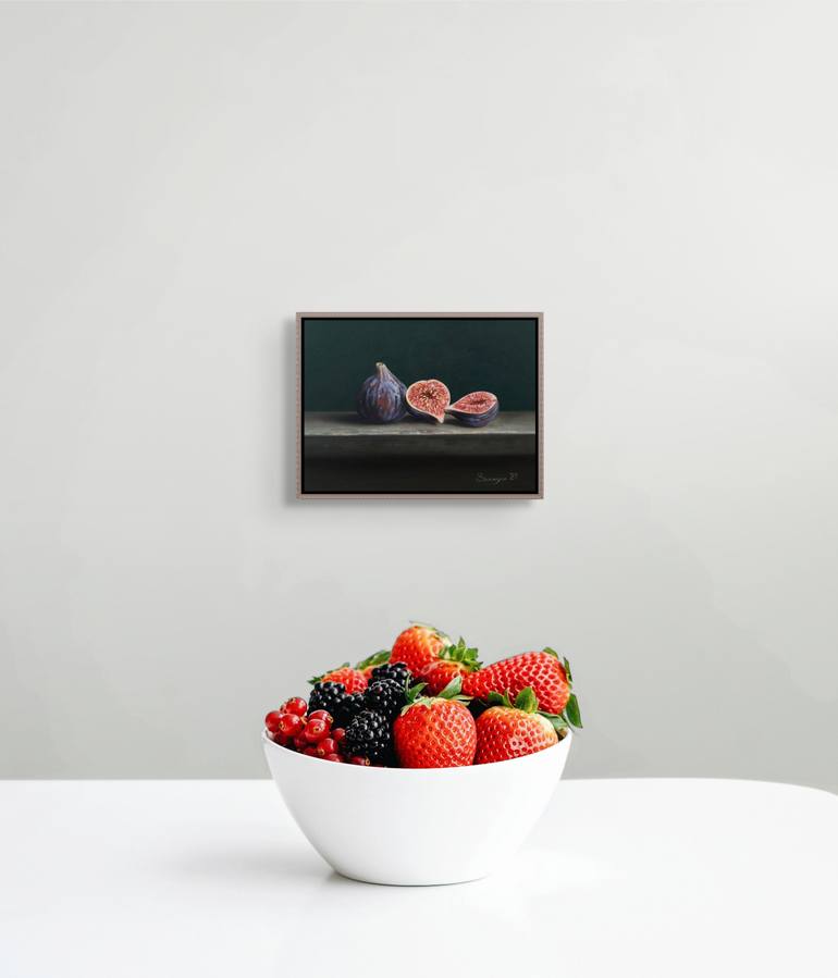 Gevorg Sinanyan/The Heart of Fig Painting by Narinart Armgallery ...