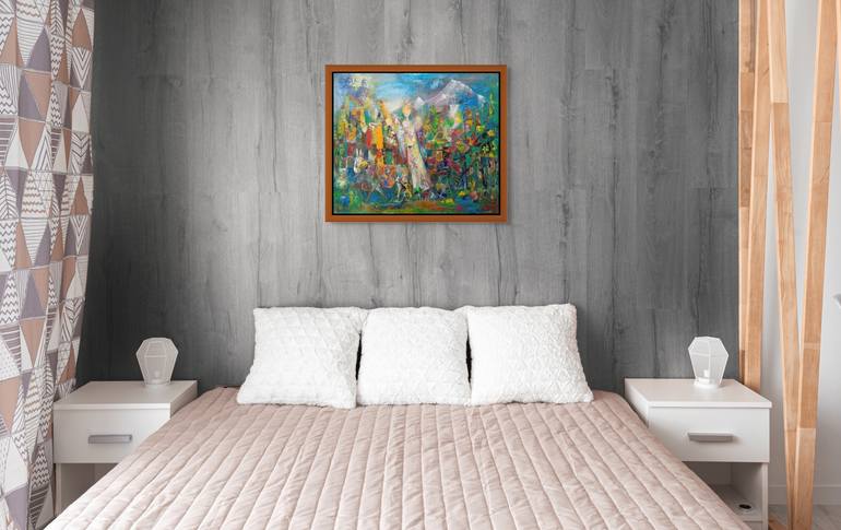 Seyran Gasparyan/The Village in Full Life Painting by Narinart ...