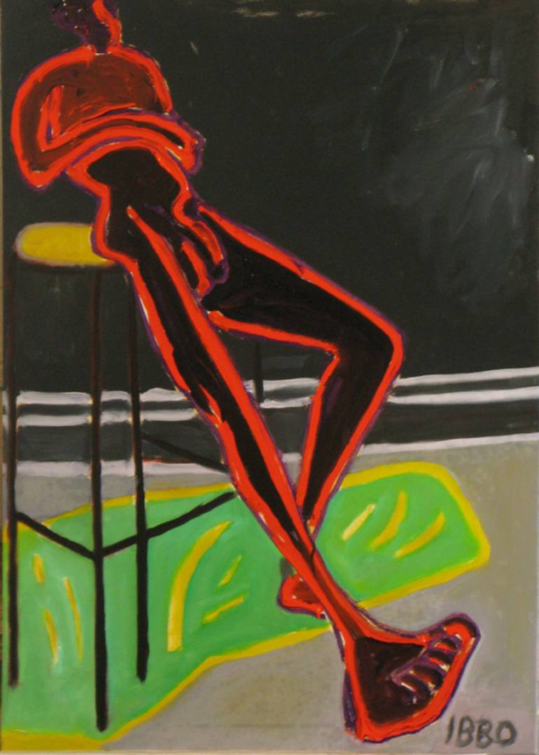 Barry Painting by Jeff Ibbo | Saatchi Art