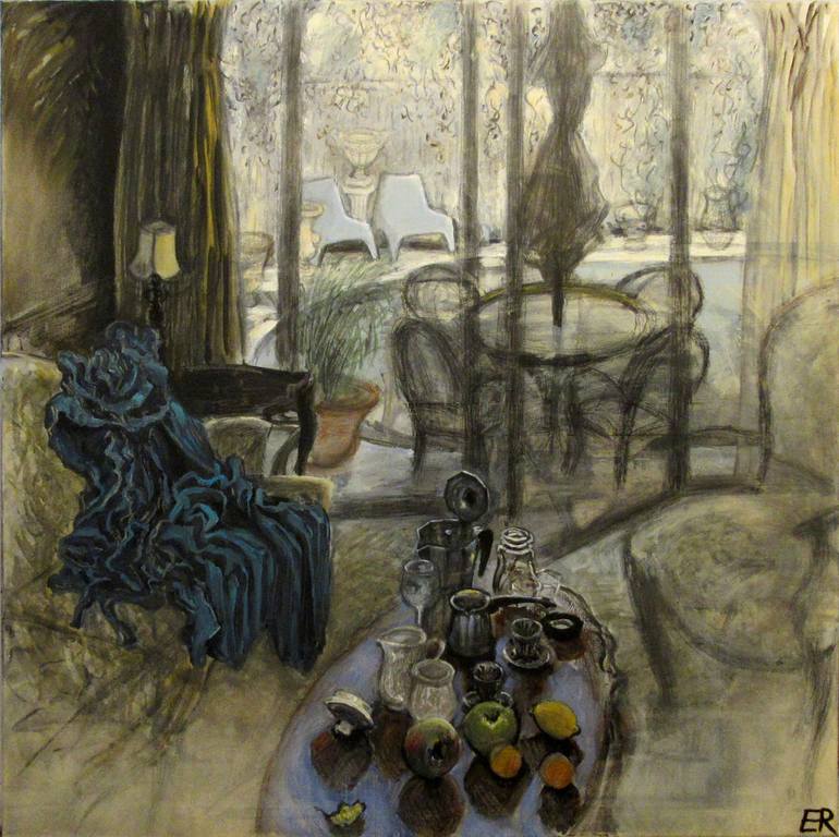 Indoor and Outdoor Painting by Elena Roginsky | Saatchi Art