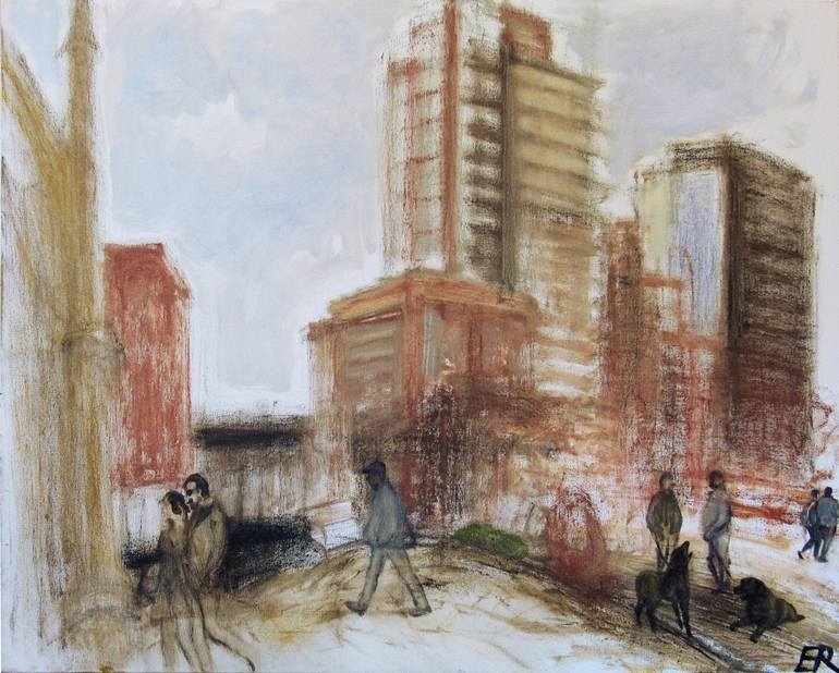 St James Park Painting by Elena Roginsky | Saatchi Art