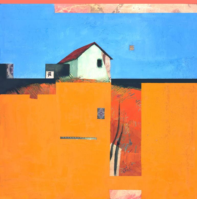 Hampton House Painting by Emily Thing | Saatchi Art