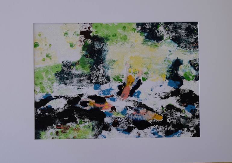 Swimmers in the Beck (2) Painting by Janet Griffiths | Saatchi Art