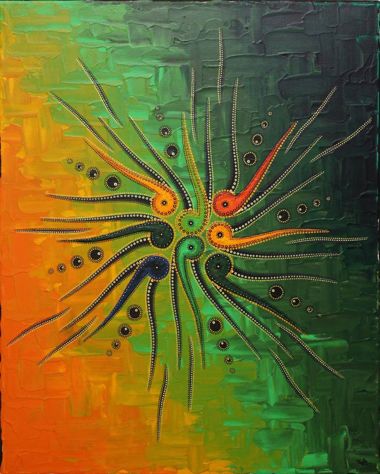 Reverse Painting by Jonathan Pradillon | Saatchi Art