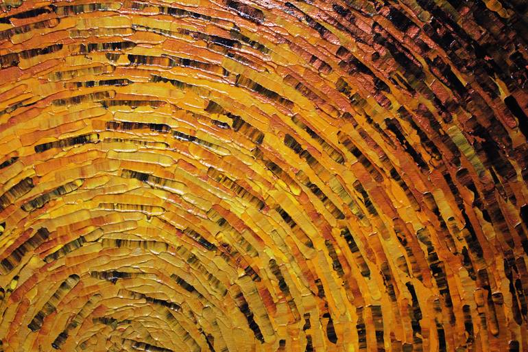 Shine of yellow color Painting by Jonathan Pradillon | Saatchi Art