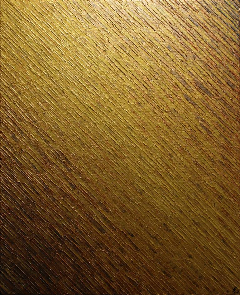 Gold knife texture Painting by Jonathan Pradillon | Saatchi Art