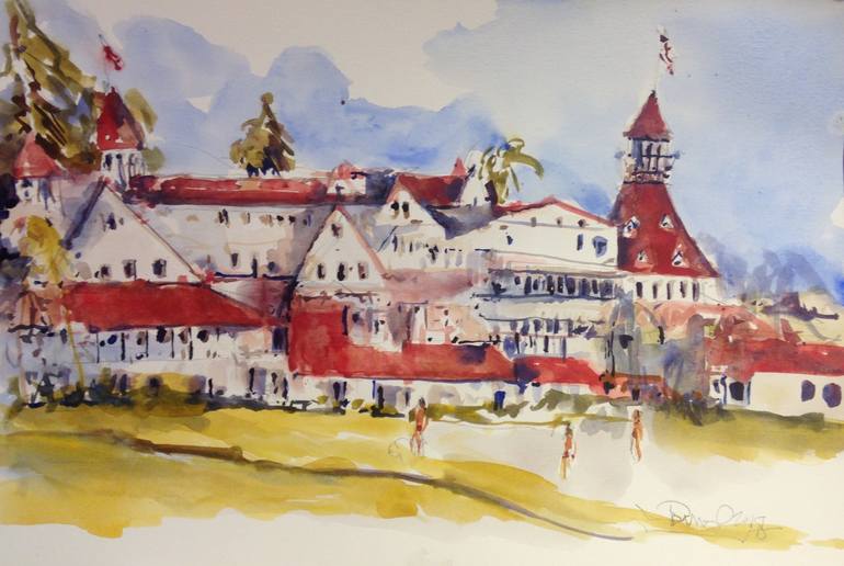 The Del Painting by Daniel Clarke | Saatchi Art