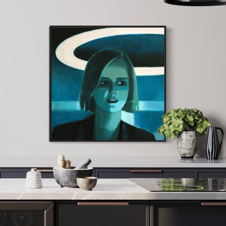 Foreboding Painting by Bo Kravchenko | Saatchi Art