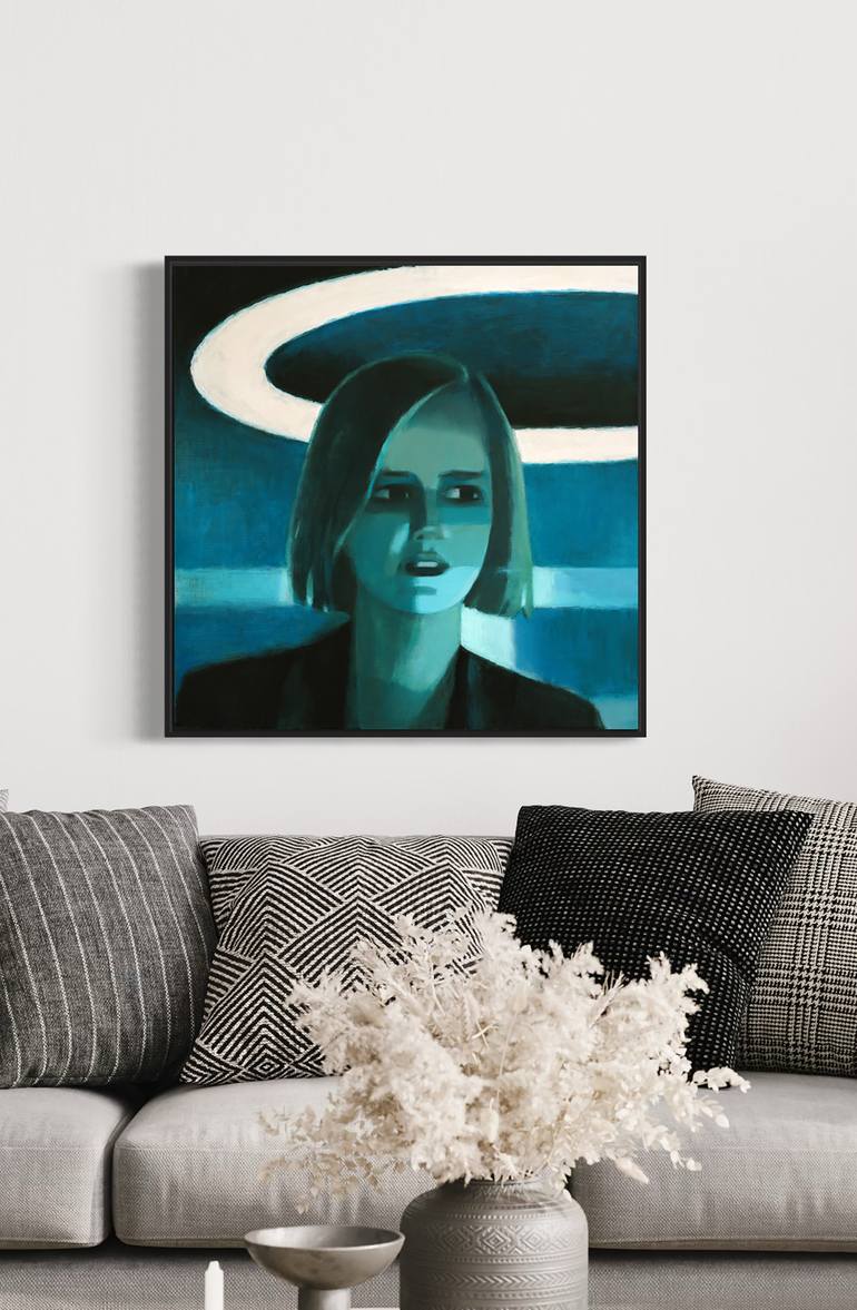 Foreboding Painting by Bo Kravchenko | Saatchi Art