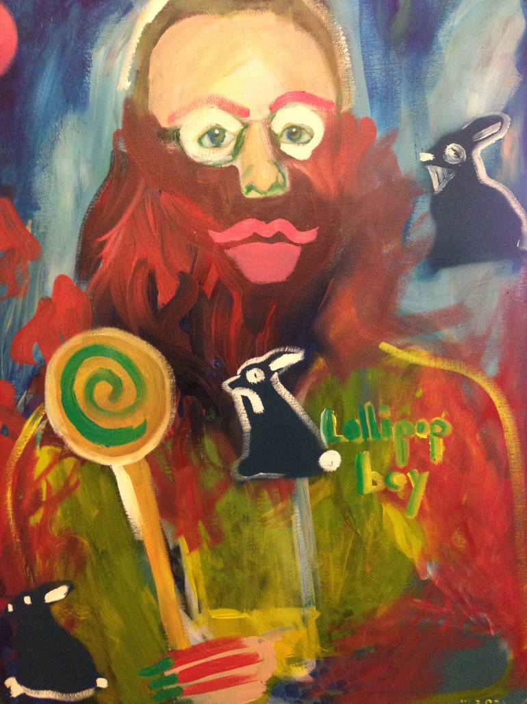 Loser! Painting by Karima Blaine | Saatchi Art