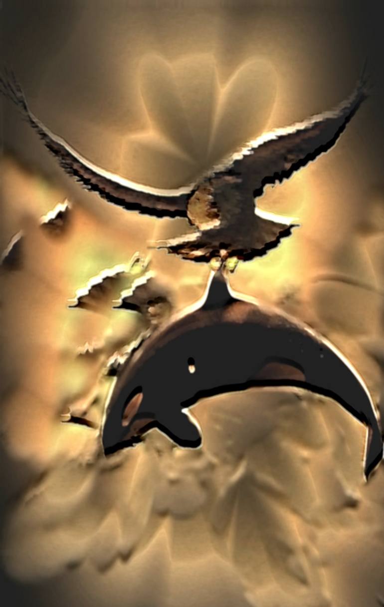 Ancient Legends Mixed Media by Lady J | Saatchi Art