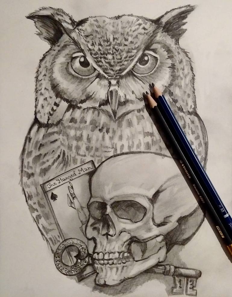 Occult Symbols Drawing by Matei Florin | Saatchi Art