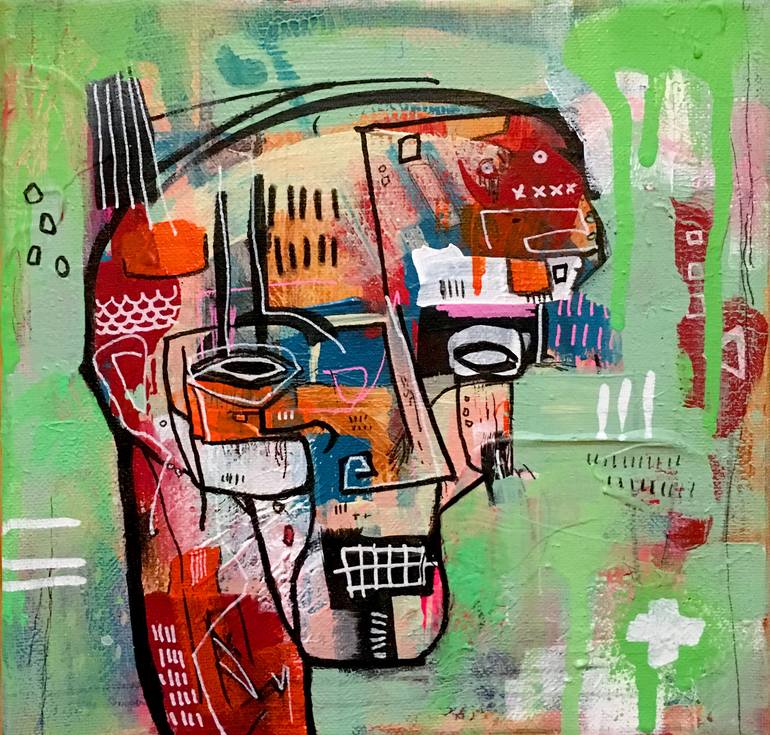 Ghaasku Painting by Ian Jones | Saatchi Art