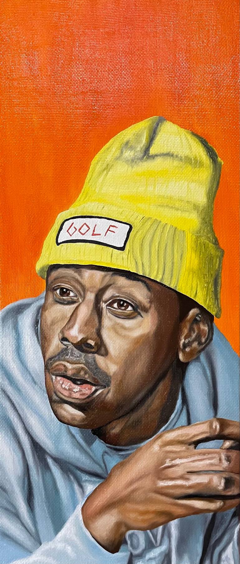 Tyler The Creator Painting by Pavel Kolomiets | Saatchi Art