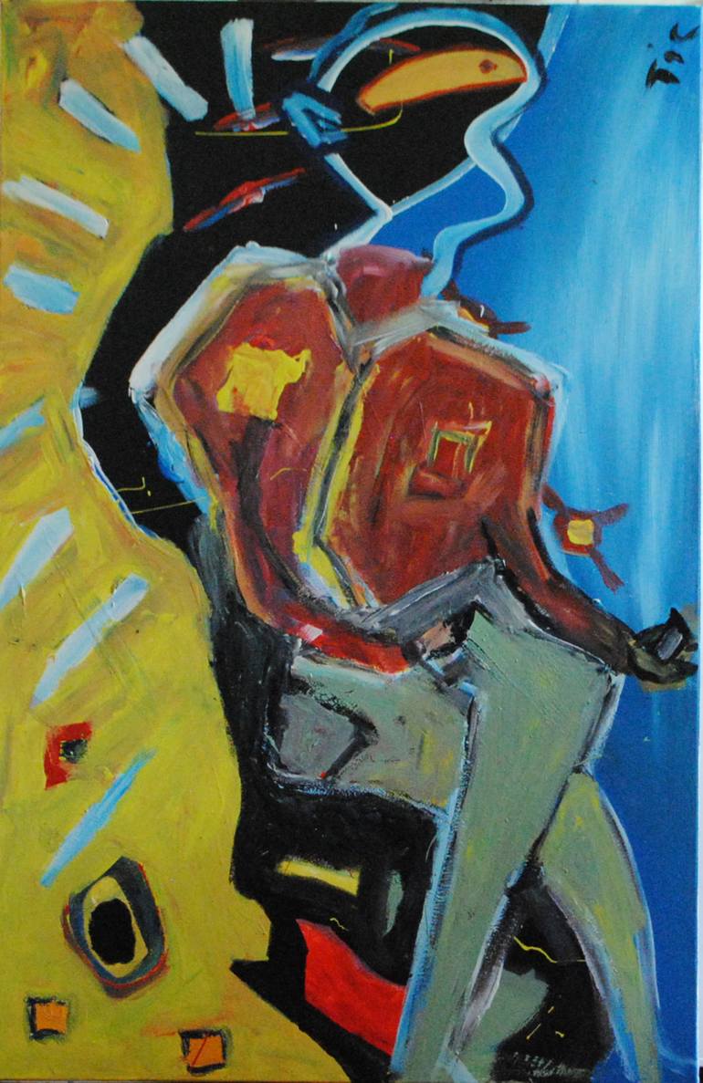 Archonte Painting by Joseph Fanjoy | Saatchi Art