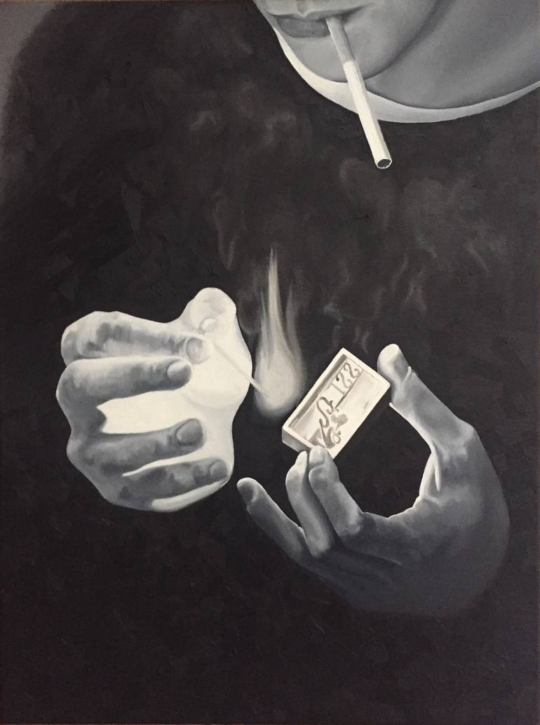 Lit Painting by Lisa Rodriguez | Saatchi Art