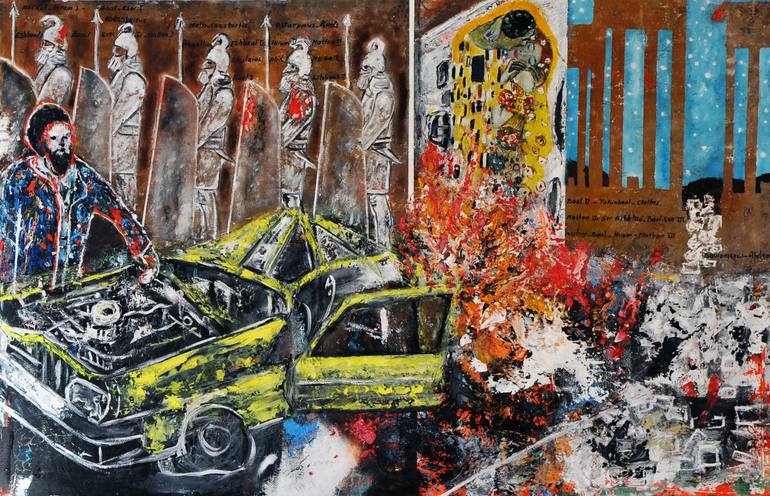 Time of the Dragons Eber Nari Painting by Christian Perez de Carvasal ...