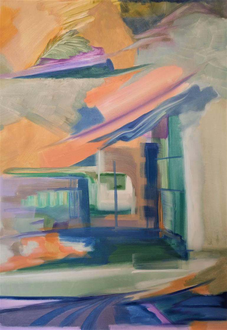 reluctant play Painting by Niamh King | Saatchi Art