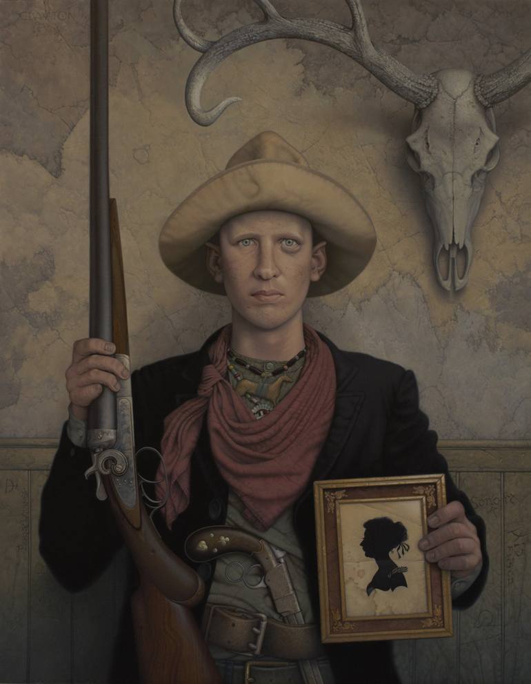 'Her Name was Magill' Painting by Tomas Clayton | Saatchi Art