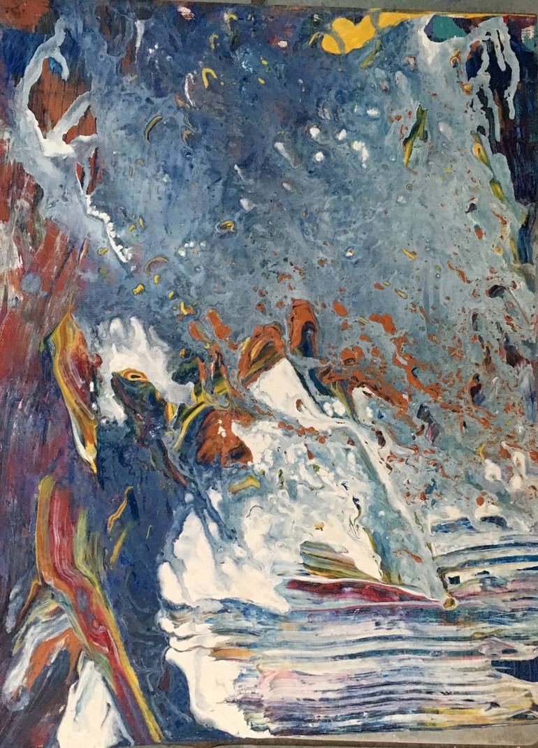 Whitewashed Painting by Rohan Anthony | Saatchi Art